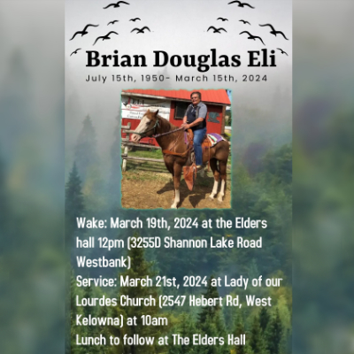 ELI, Brian Douglas - Springfield Funeral Home & Crematorium » Kelowna ...